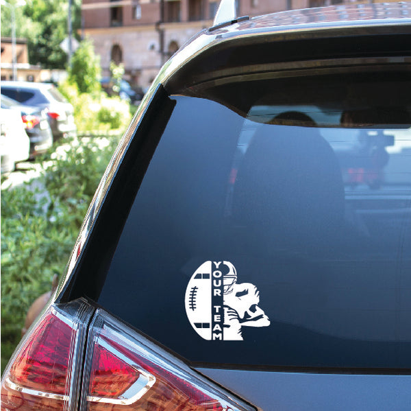 Soccer Player Kick Wall Sticker | Sportesi